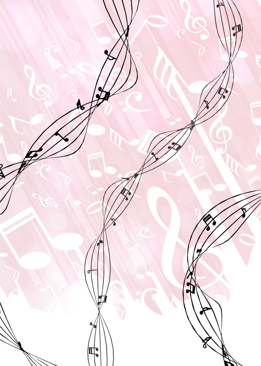 'Music DNA' Poster by Mojoe Art | Displate