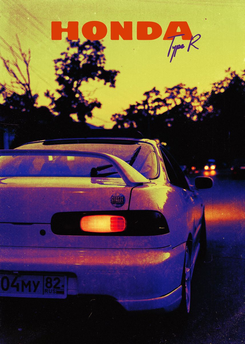 'Type R 03' Poster, picture, metal print, paint by Aphantasiv | Displate