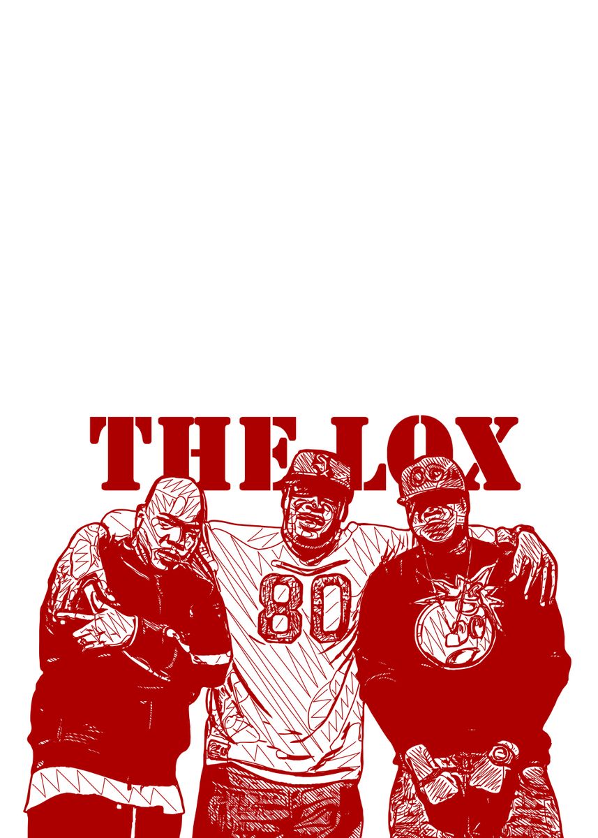 'The Lox' Poster, picture, metal print, paint by neon wonderland | Displate