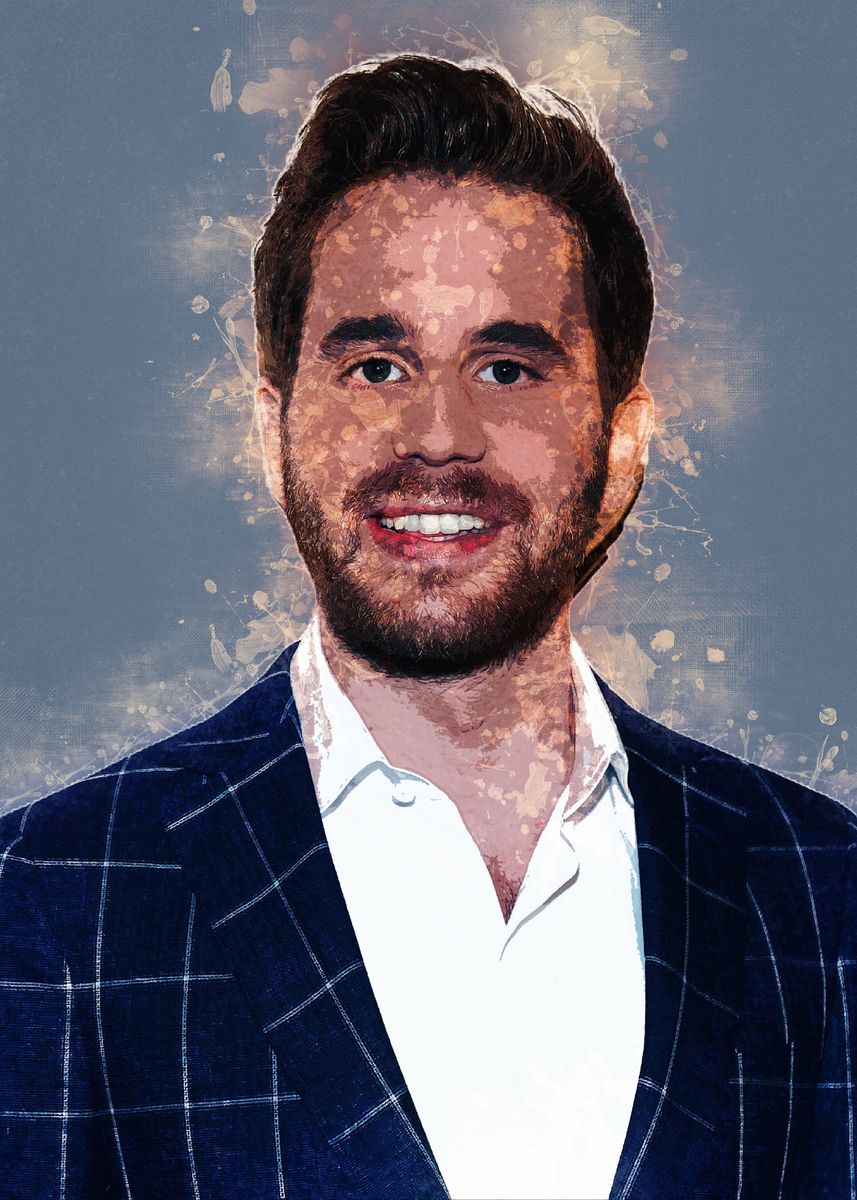 'Ben Platt' Poster, picture, metal print, paint by Dutton Jerrell | Displate