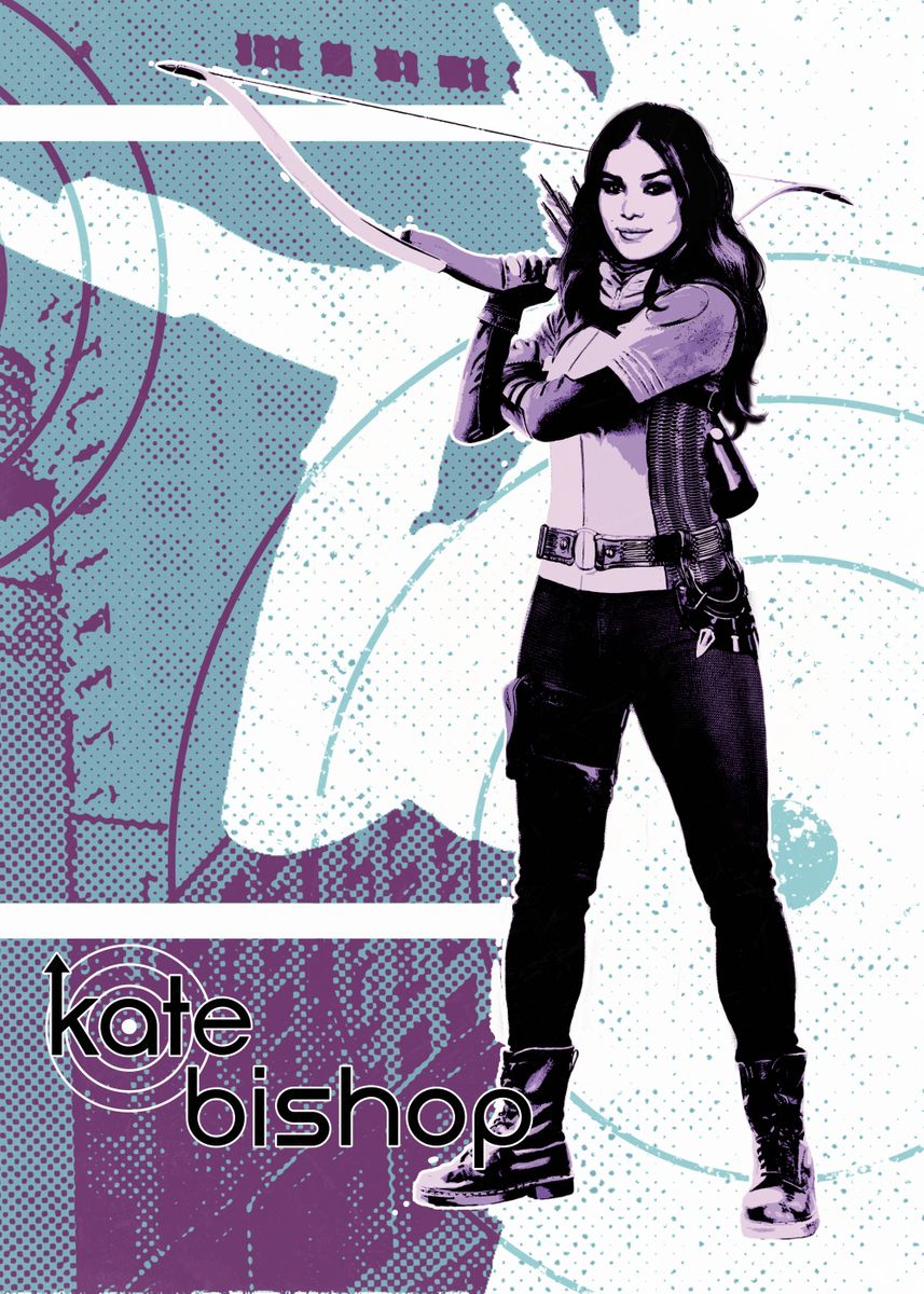 'Kate' Poster, picture, metal print, paint by Marvel | Displate