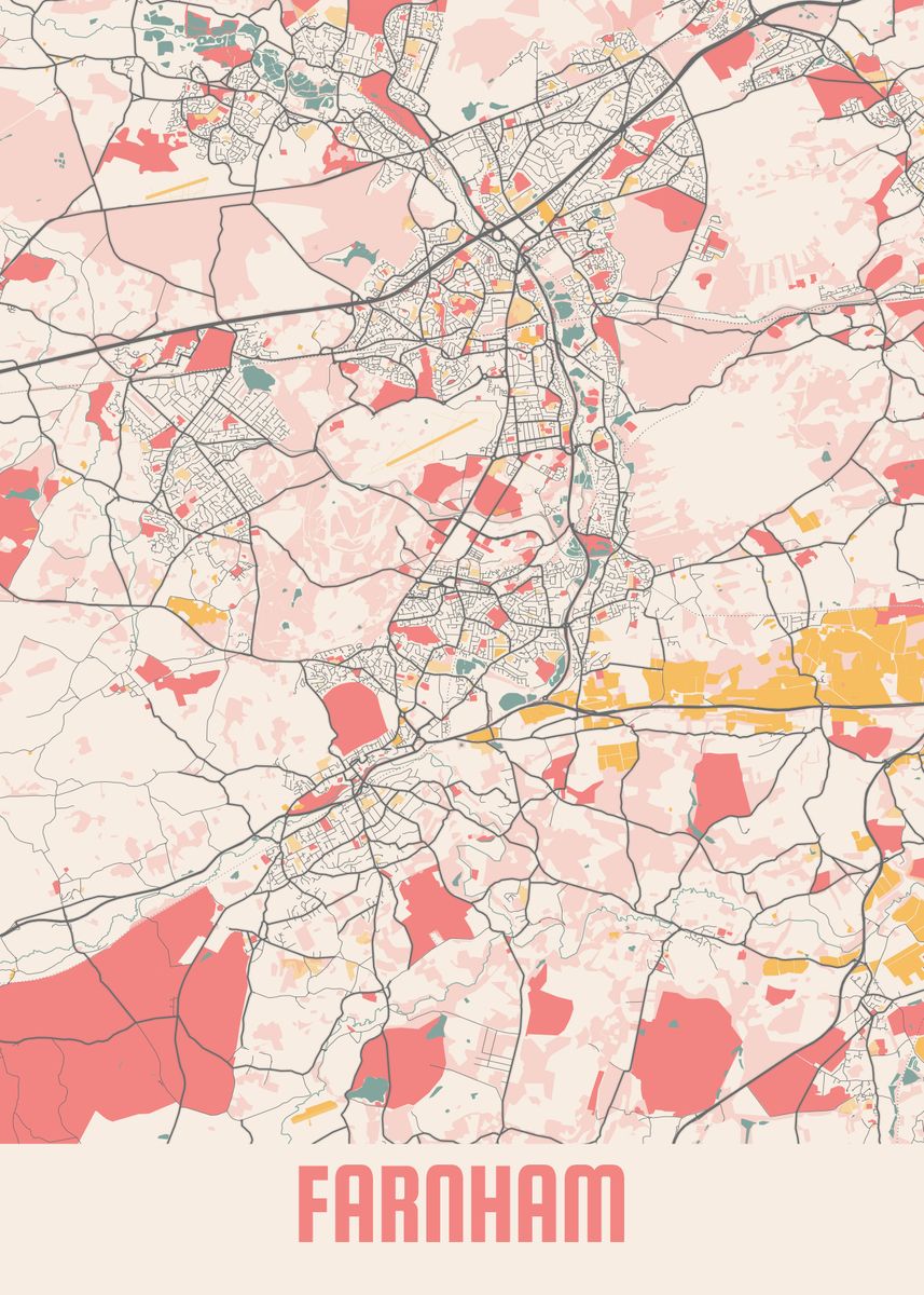 'FARNHAM ' Poster, picture, metal print, paint by Brock Lesnar | Displate