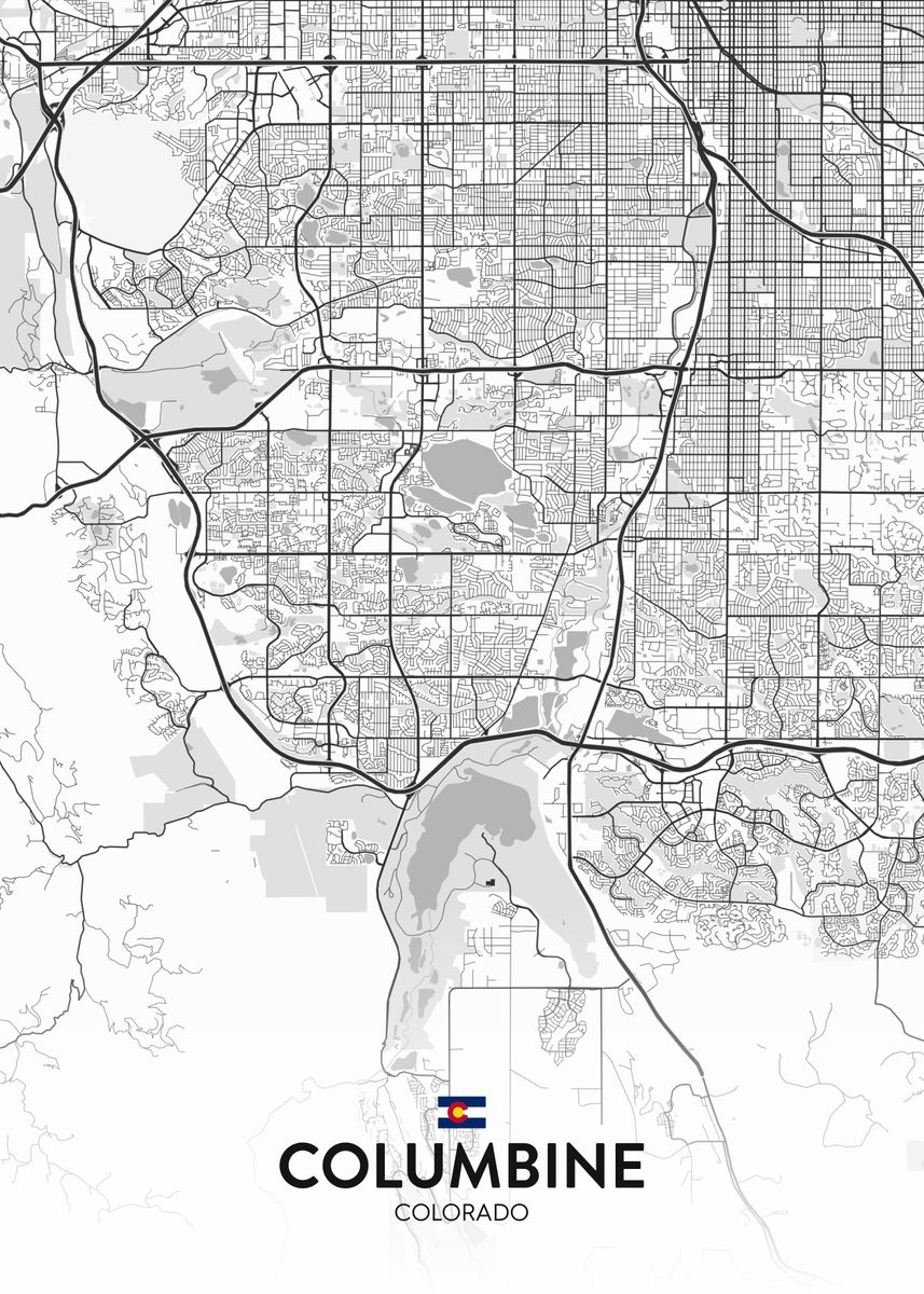 'Columbine CO' Poster, picture, metal print, paint by IMR Designs ...