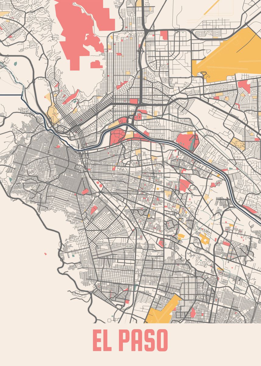 'EL PASO' Poster, picture, metal print, paint by Brock Lesnar | Displate