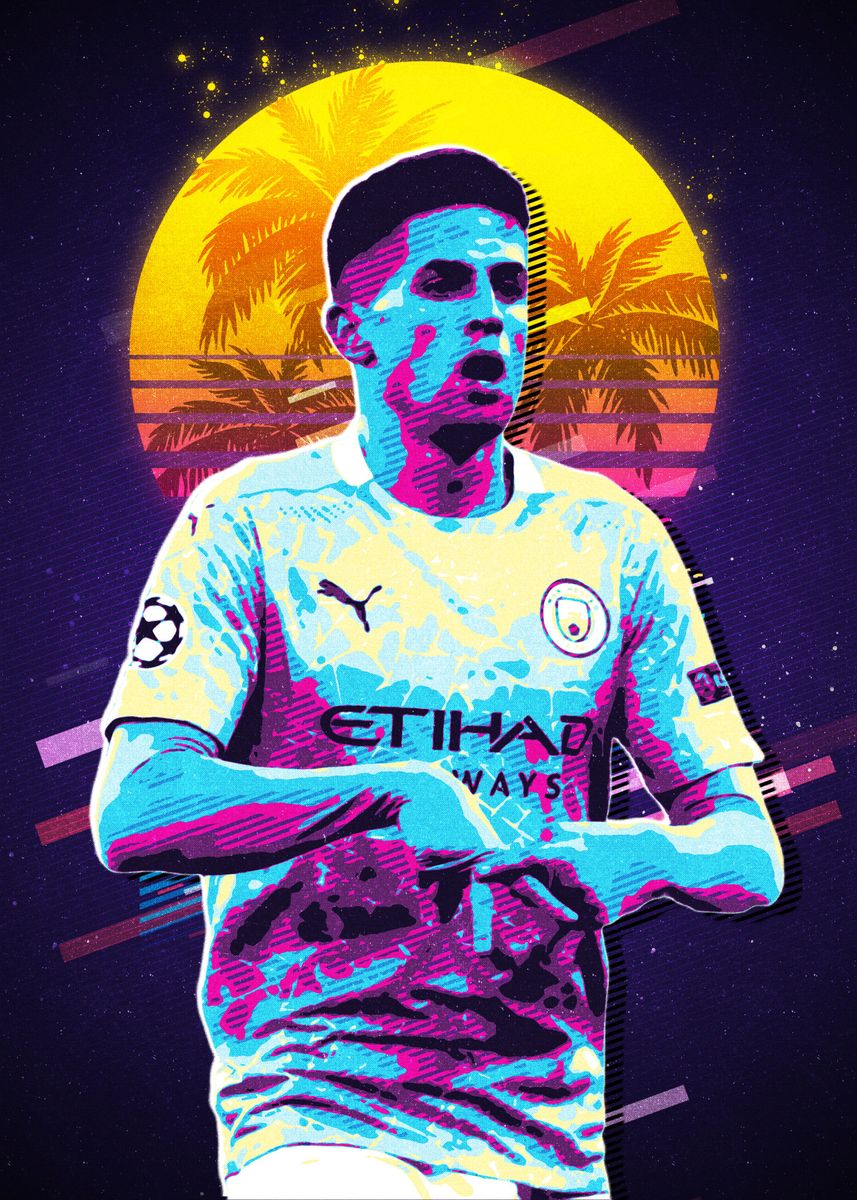 'Joao Cancelo' Poster, picture, metal print, paint by MarjorieC Newlin ...