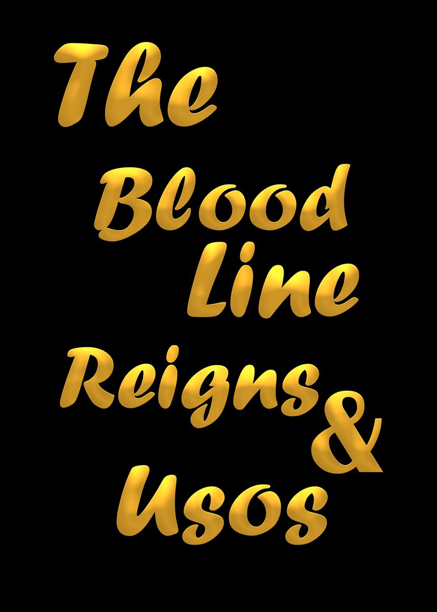 'The Bloodline' Poster, picture, metal print, paint by GOBeast | Displate