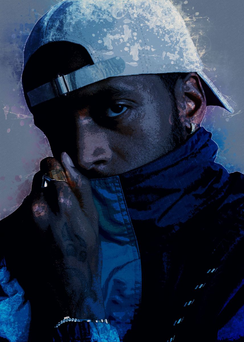 '6lack RicardoValdez' Poster by Dutton Jerrell | Displate