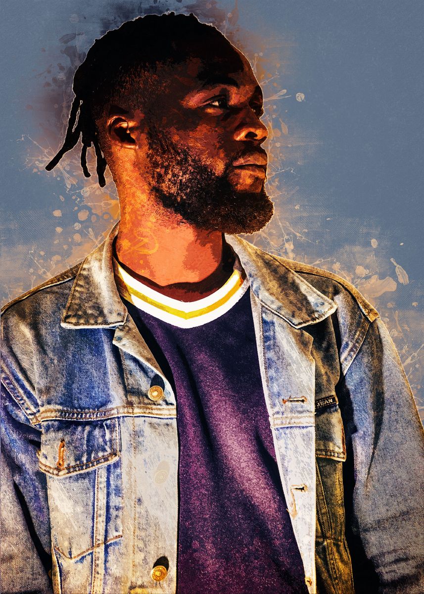 '6lack RicardoValdez' Poster, picture, metal print, paint by Dutton Jerrell | Displate