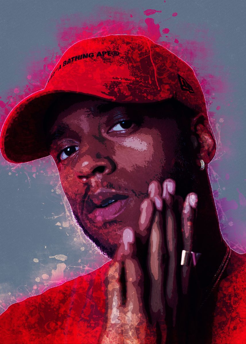 '6lack RicardoValdez' Poster by Dutton Jerrell | Displate