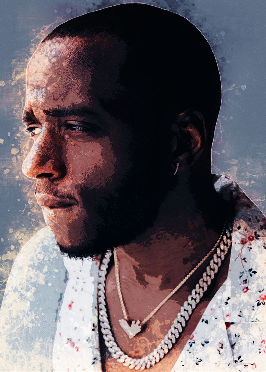 '6lack RicardoValdez' Poster by Dutton Jerrell | Displate