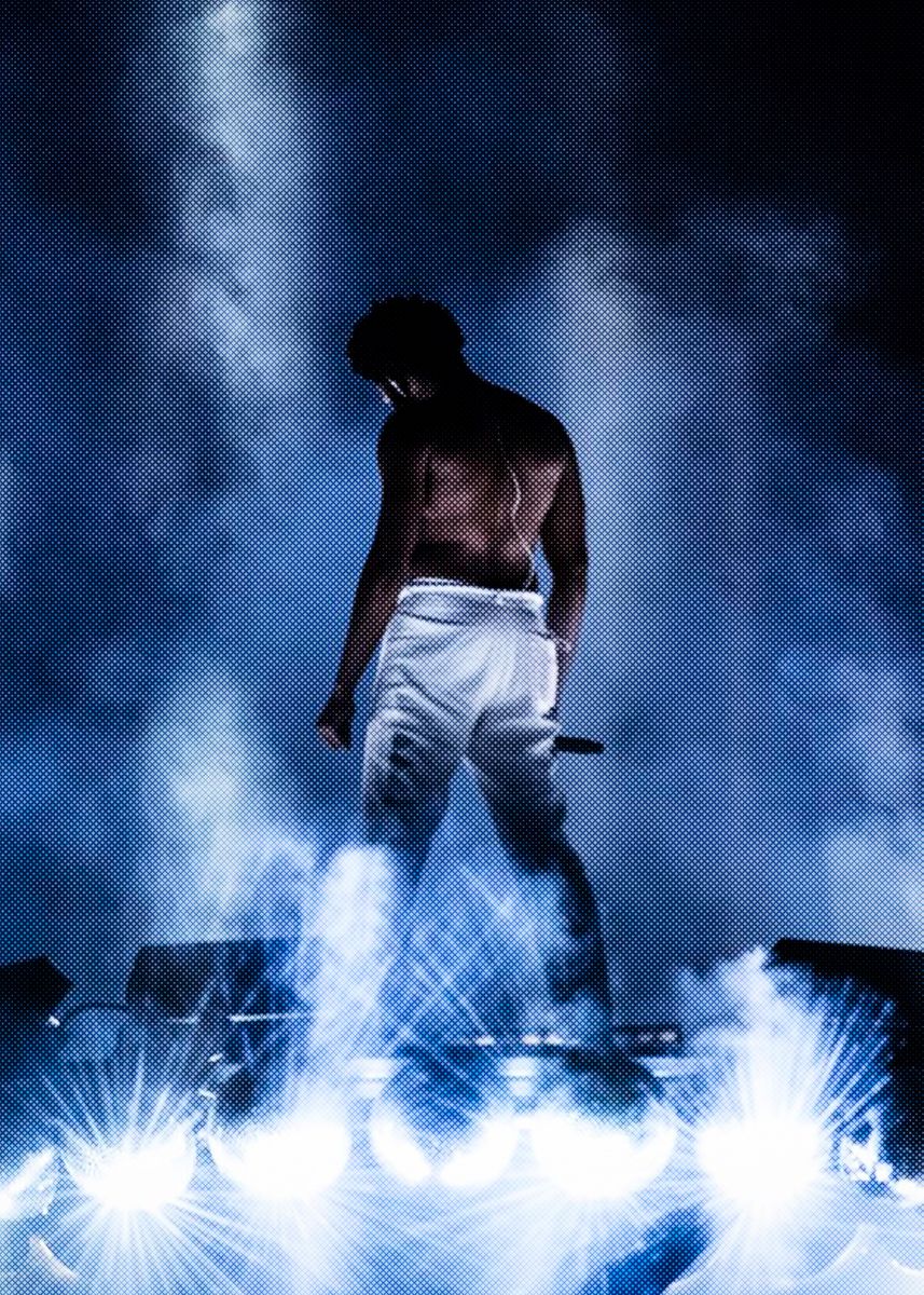 'Childish Gambino Rapper' Poster, picture, metal print, paint by Luna ...