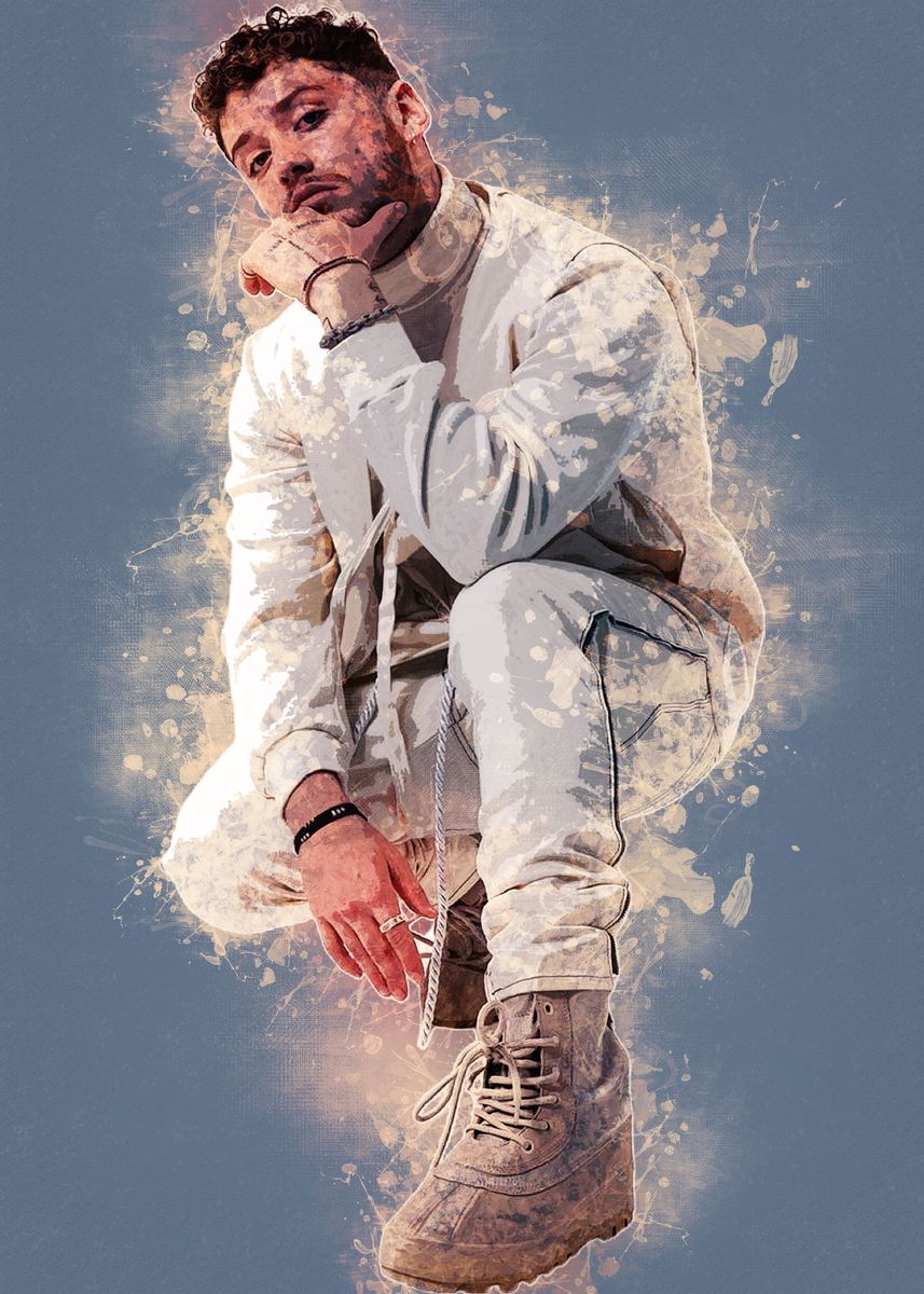 'Bazzi Andrew' Poster by Dutton Jerrell | Displate