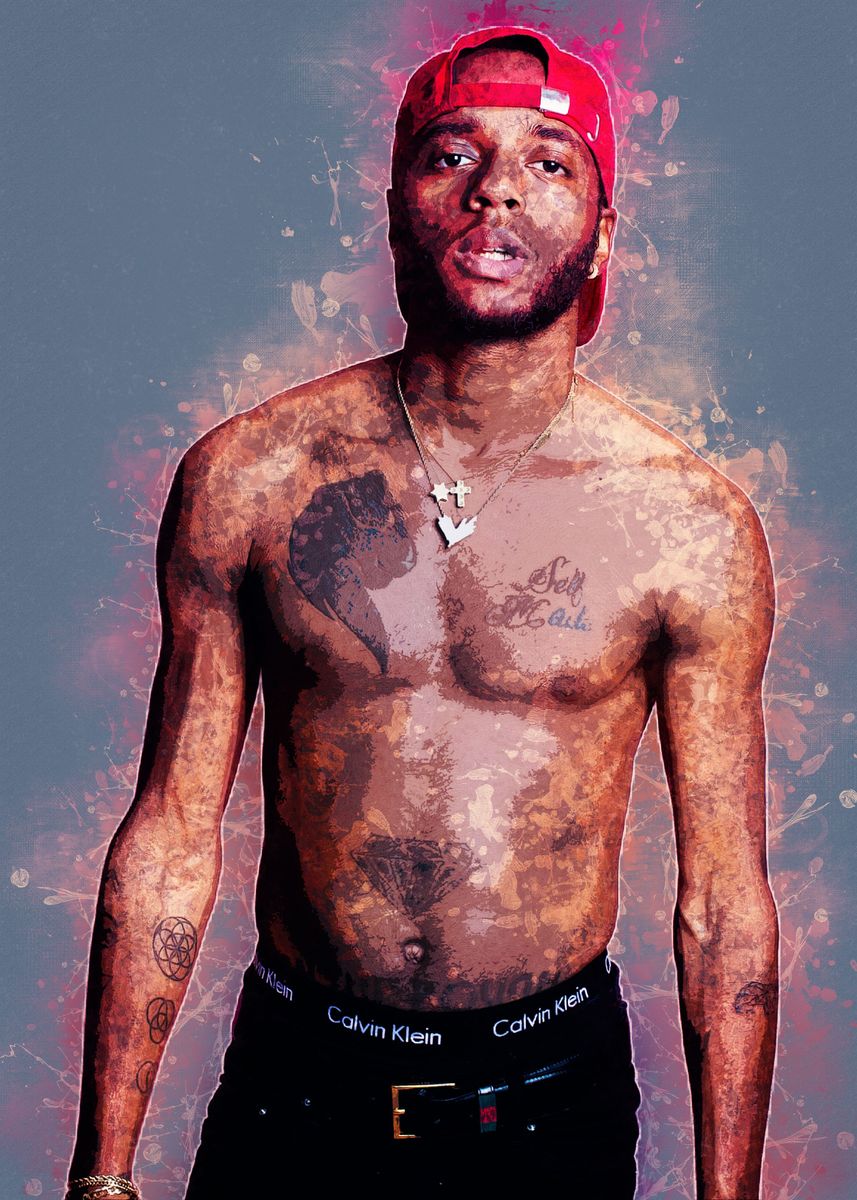 '6lack RicardoValdez' Poster, picture, metal print, paint by Dutton Jerrell | Displate