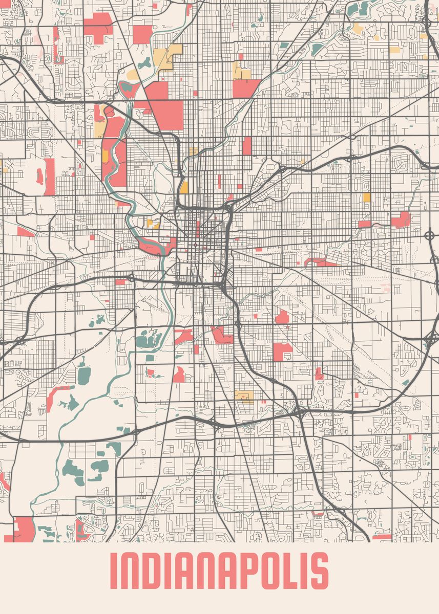'INDIANAPOLIS ' Poster, picture, metal print, paint by Brock Lesnar ...