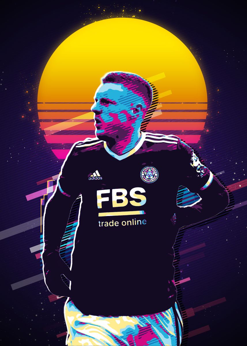 'Jamie Vardy' Poster, picture, metal print, paint by Trending ...