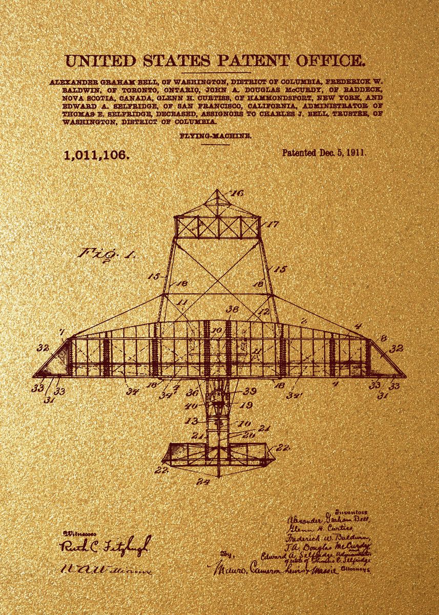 '85 Alexander Graham Bell ' Poster, picture, metal print, paint by ...
