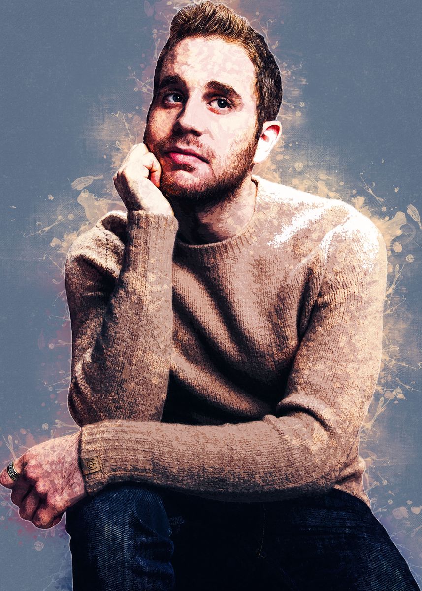 'Ben Platt' Poster by Dutton Jerrell | Displate