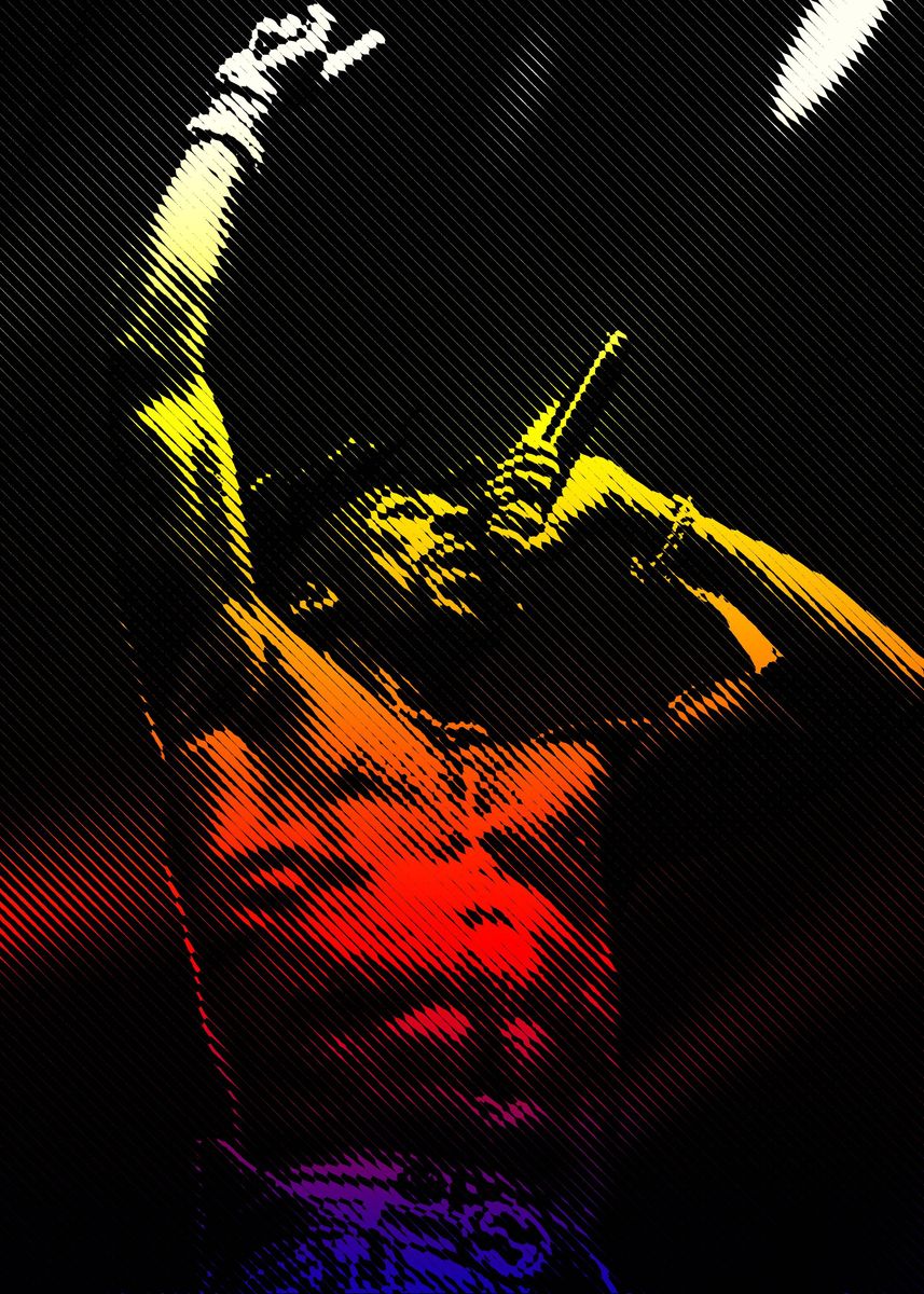 'dax' Poster, picture, metal print, paint by Exclusive Metal Printz ...