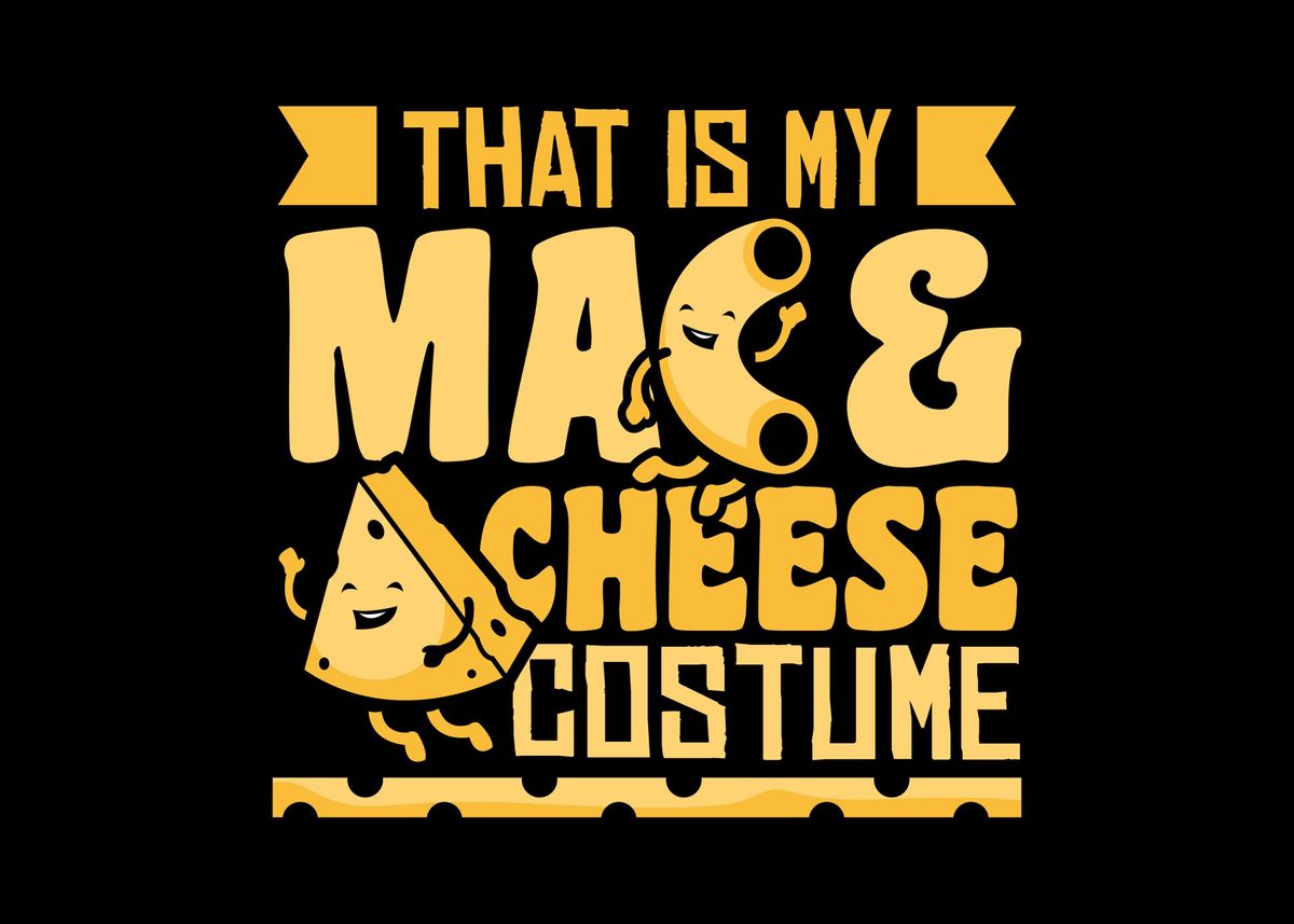 'Mac and Cheese' Poster by Sebastian Wünsche | Displate