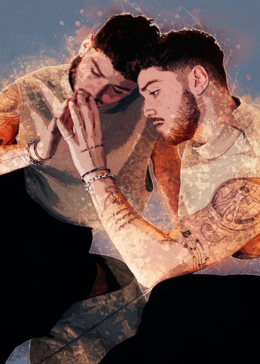 'Bazzi Andrew' Poster, picture, metal print, paint by Dutton Jerrell | Displate