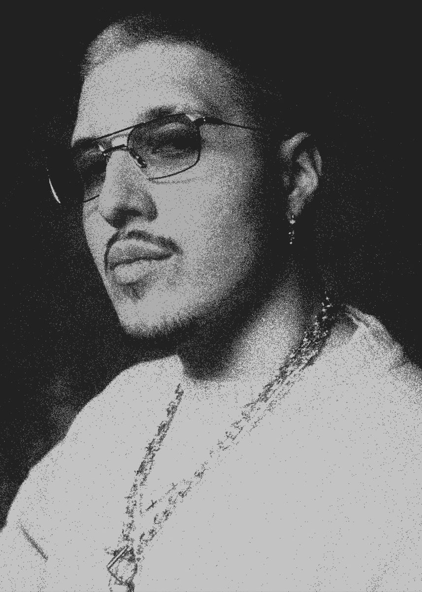 'RIN' Poster, picture, metal print, paint by Marius Becker | Displate