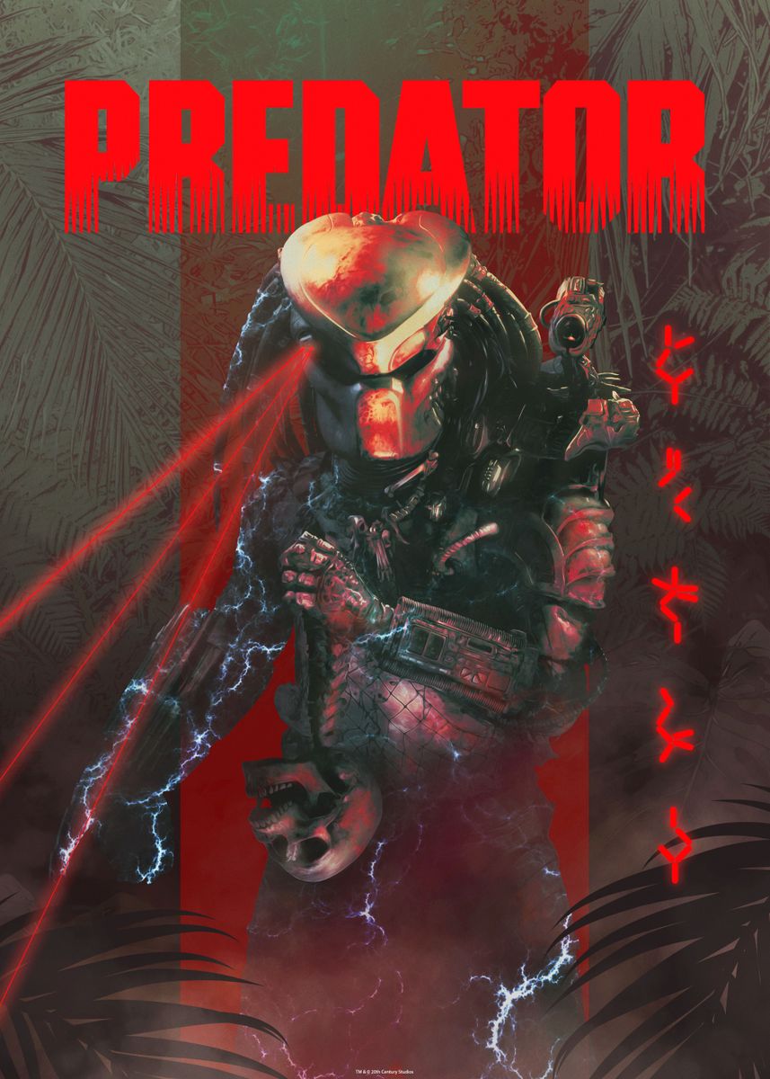 'The Hunter' Poster, picture, metal print, paint by Predator | Displate