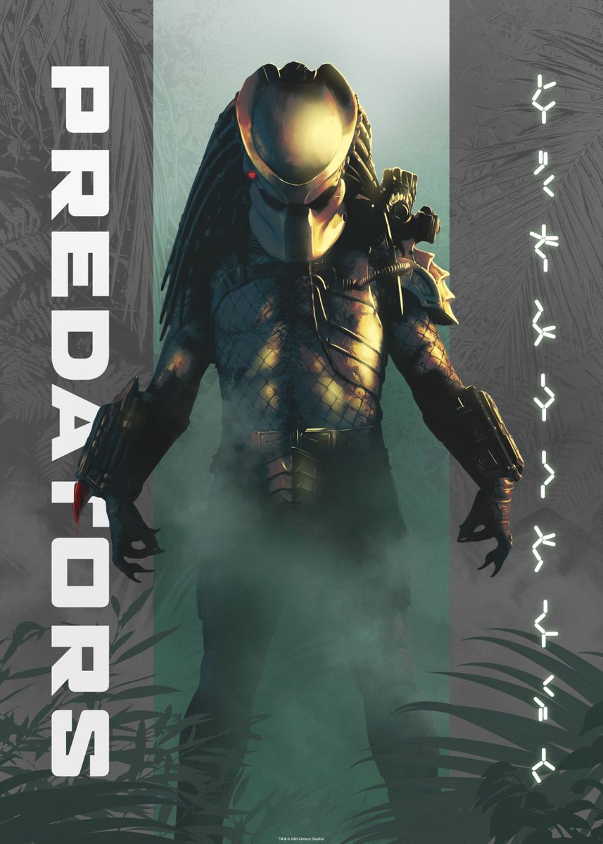 'Jungle Hunter' Poster, picture, metal print, paint by Predator | Displate