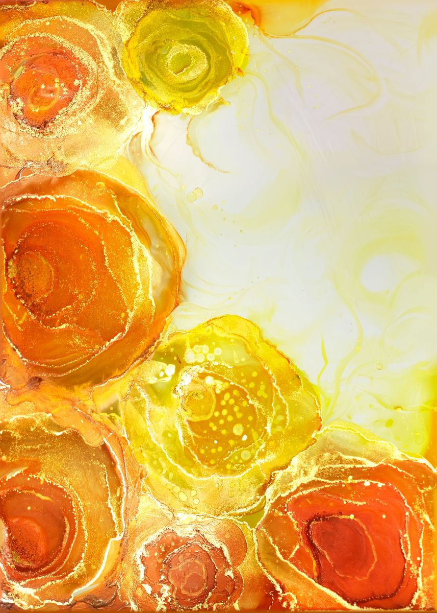 'Desert Roses' Poster by Olga Rogovets | Displate