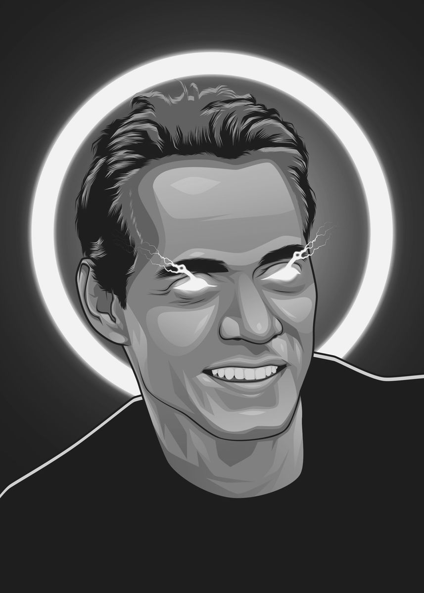 'Marc Anthony Bnw' Poster, picture, metal print, paint by Colorize ...