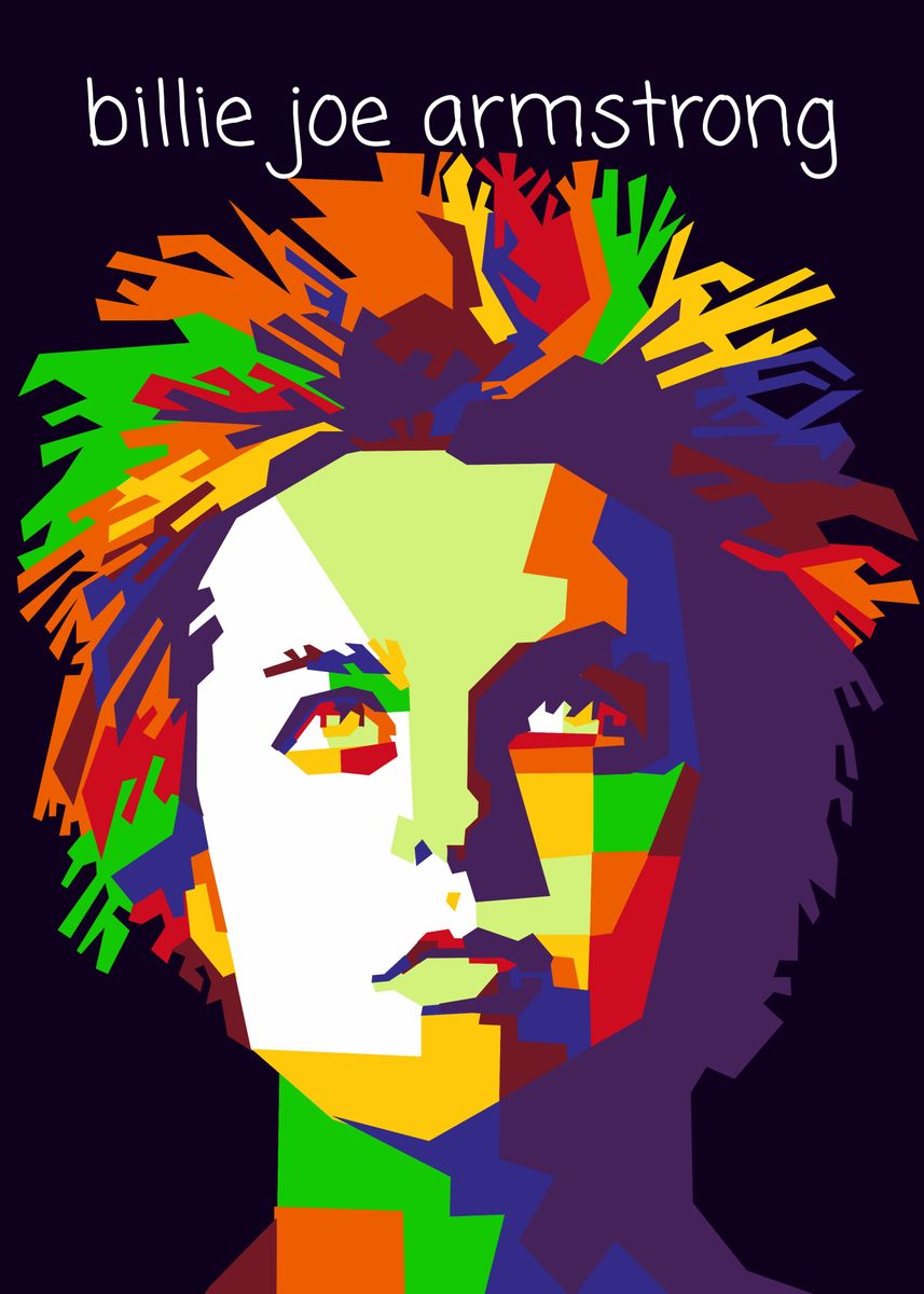 'Joe Armstrong guitarist' Poster, picture, metal print, paint by Mshel ...