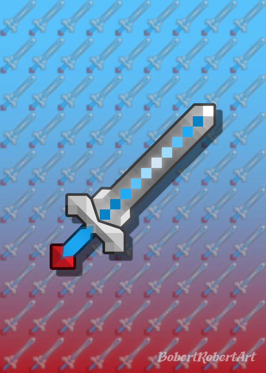 'Terraria Beam Sword' Poster by BobertRobertArt | Displate