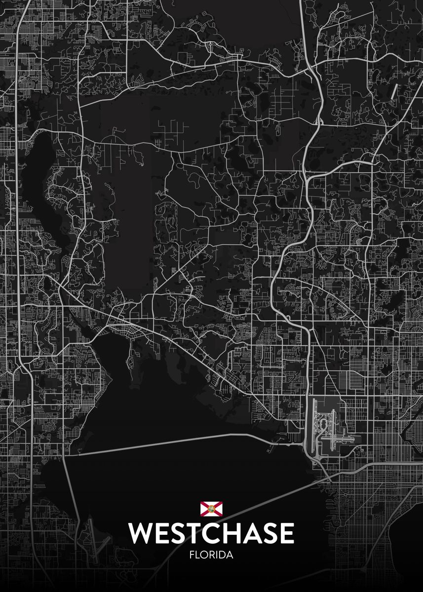 'Westchase FL' Poster, picture, metal print, paint by IMR Designs ...