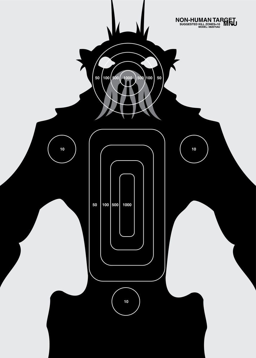 'Target practice District 9' Poster, picture, metal print, paint by ...