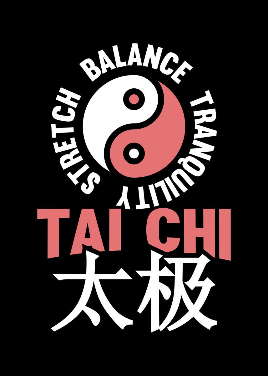 'Qigong Taichi' Poster by Sebastian Wünsche | Displate