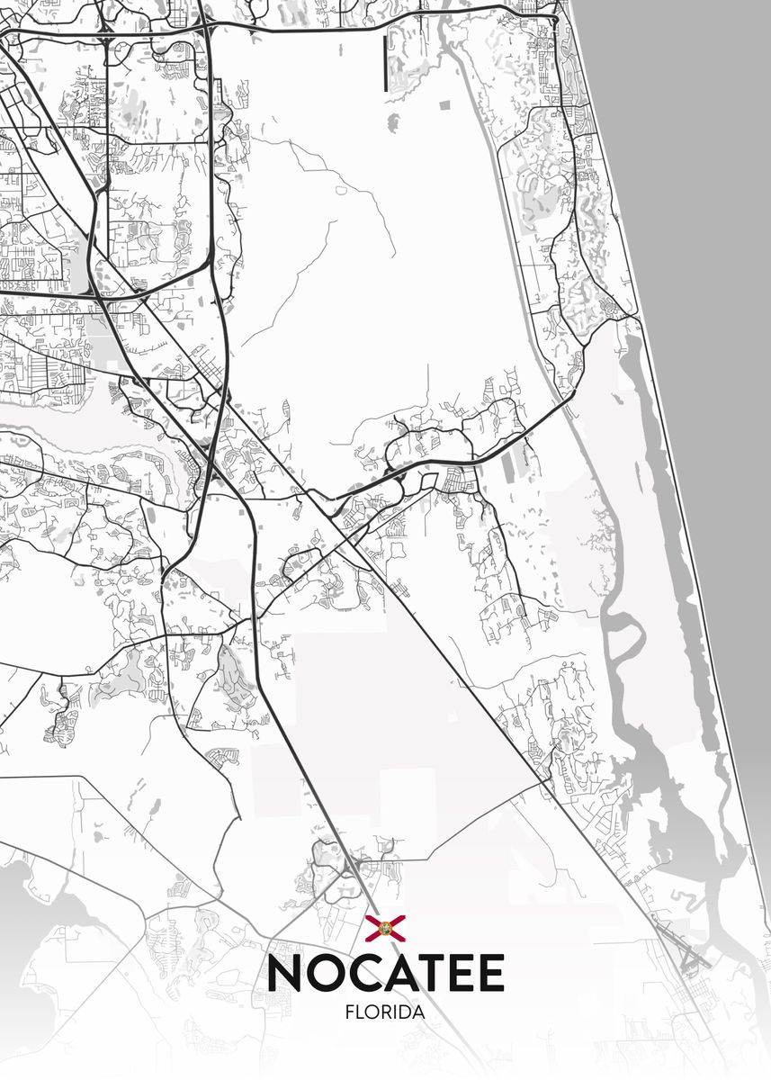 'Nocatee FL' Poster by IMR Designs | Displate