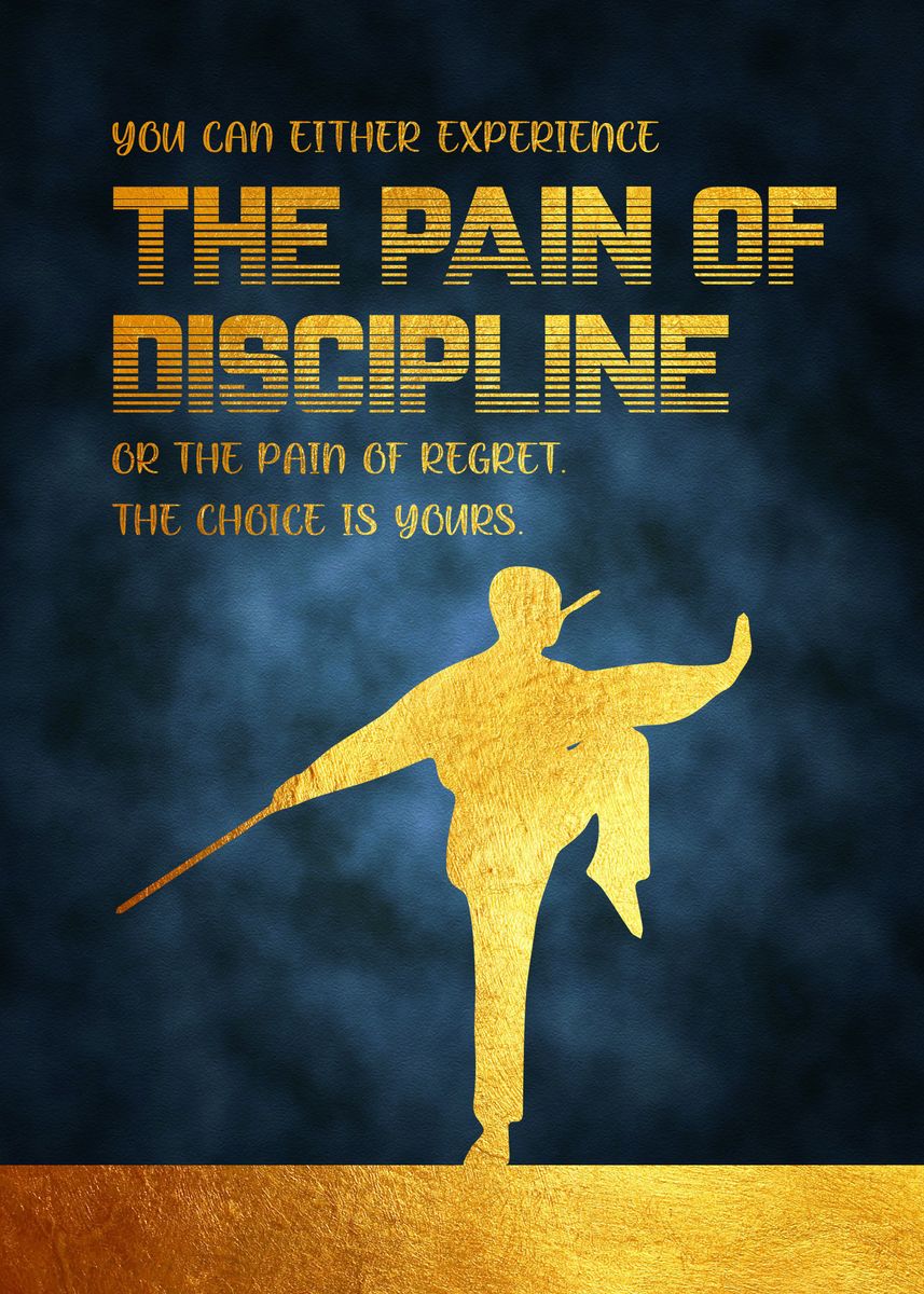 '9 Pain of Discipline Zigl' Poster, picture, metal print, paint by Jana ...