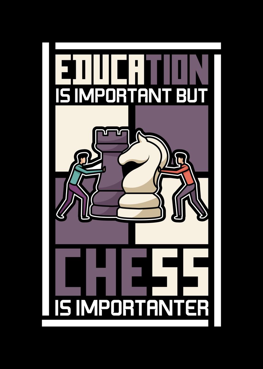 'Chess' Poster by Sebastian Wünsche | Displate