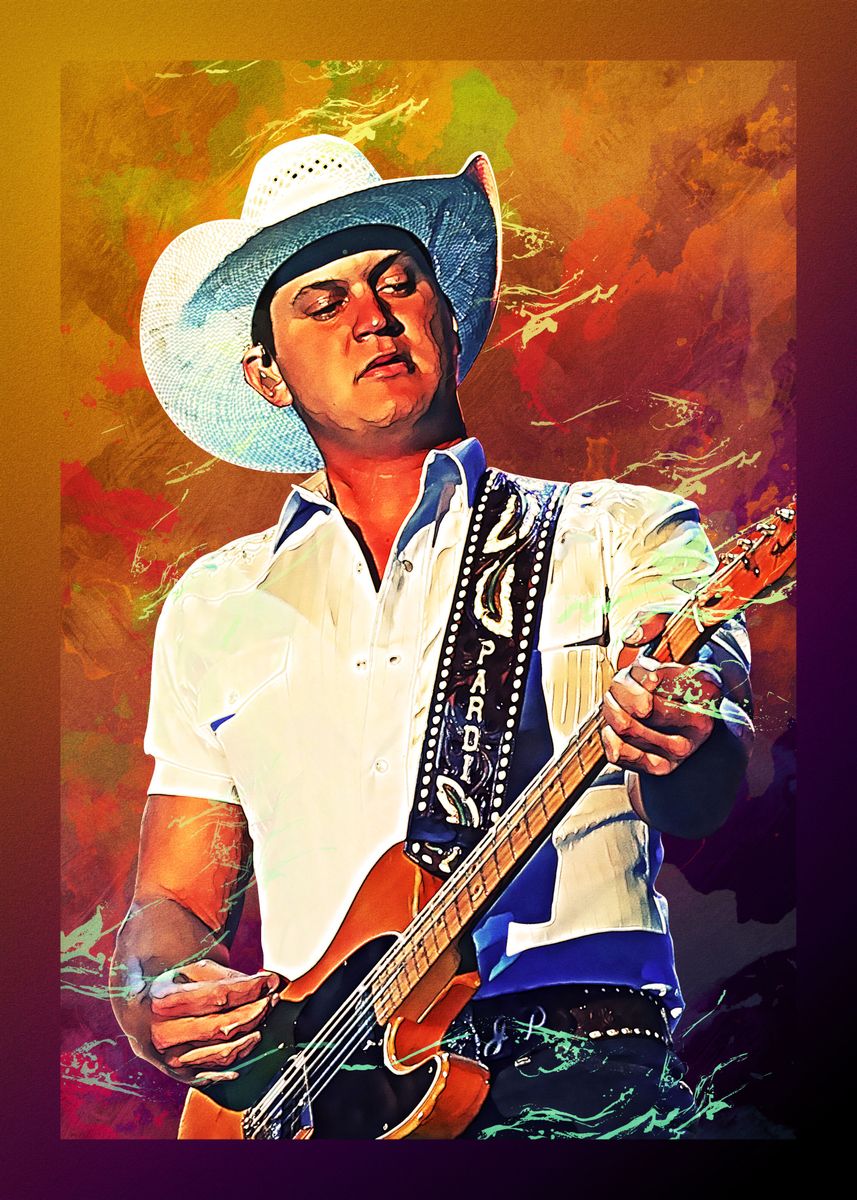 'JON PARDI' Poster, picture, metal print, paint by Alva Donna | Displate