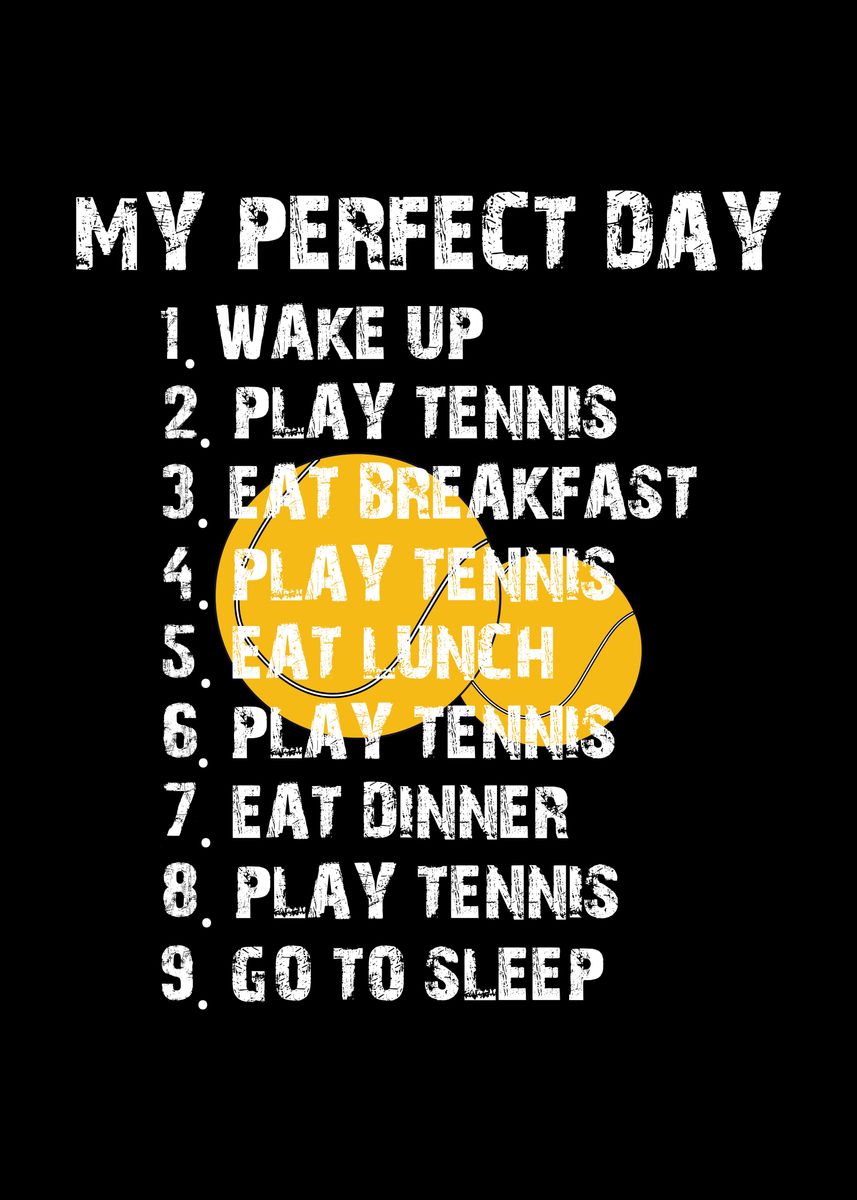 'My perfect day' Poster, picture, metal print, paint by Lukes Pixel ...