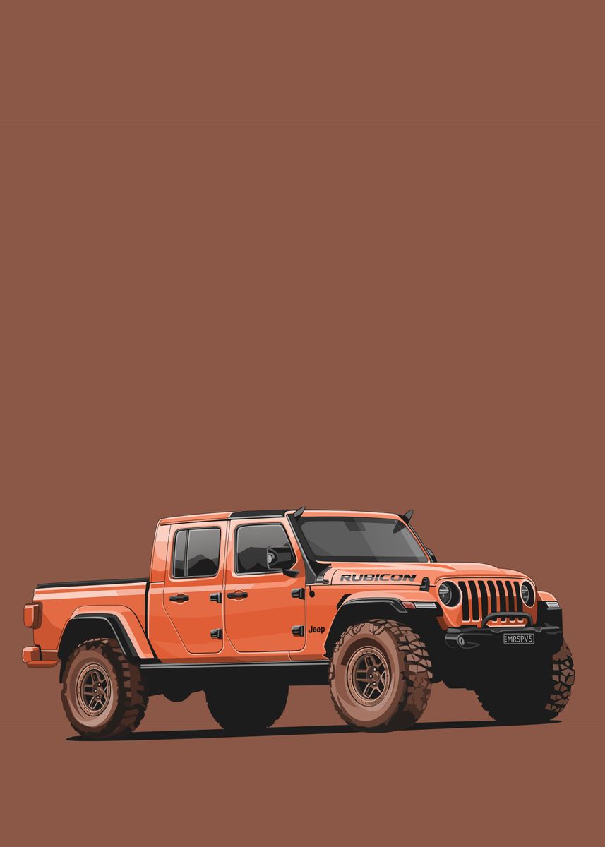 'GLADIATOR RUBICON' Poster, picture, metal print, paint by capture art ...