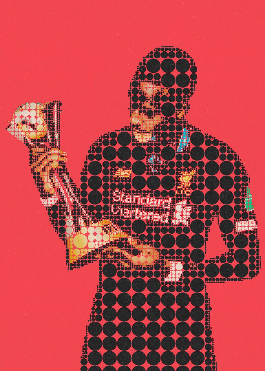 'Divock Origi' Poster, picture, metal print, paint by Farwell ...
