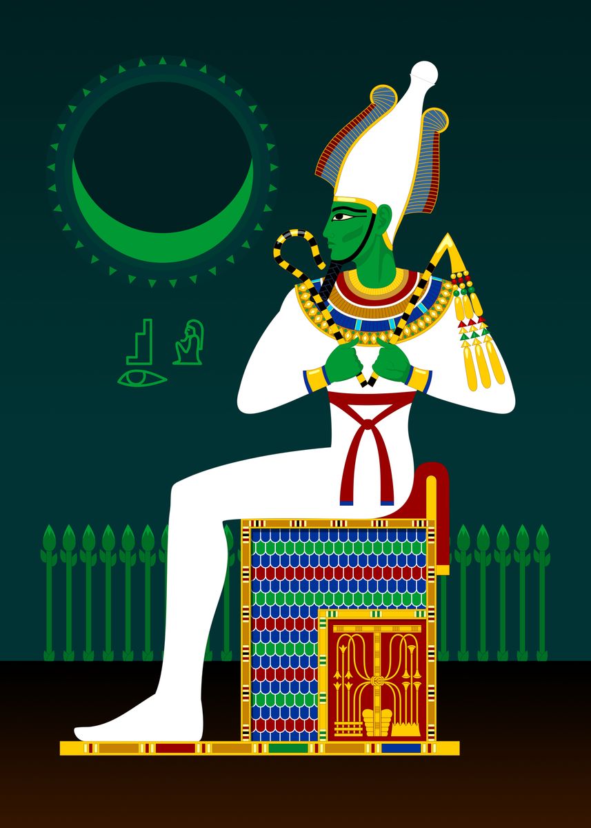'Osiris' Poster by gregsm | Displate