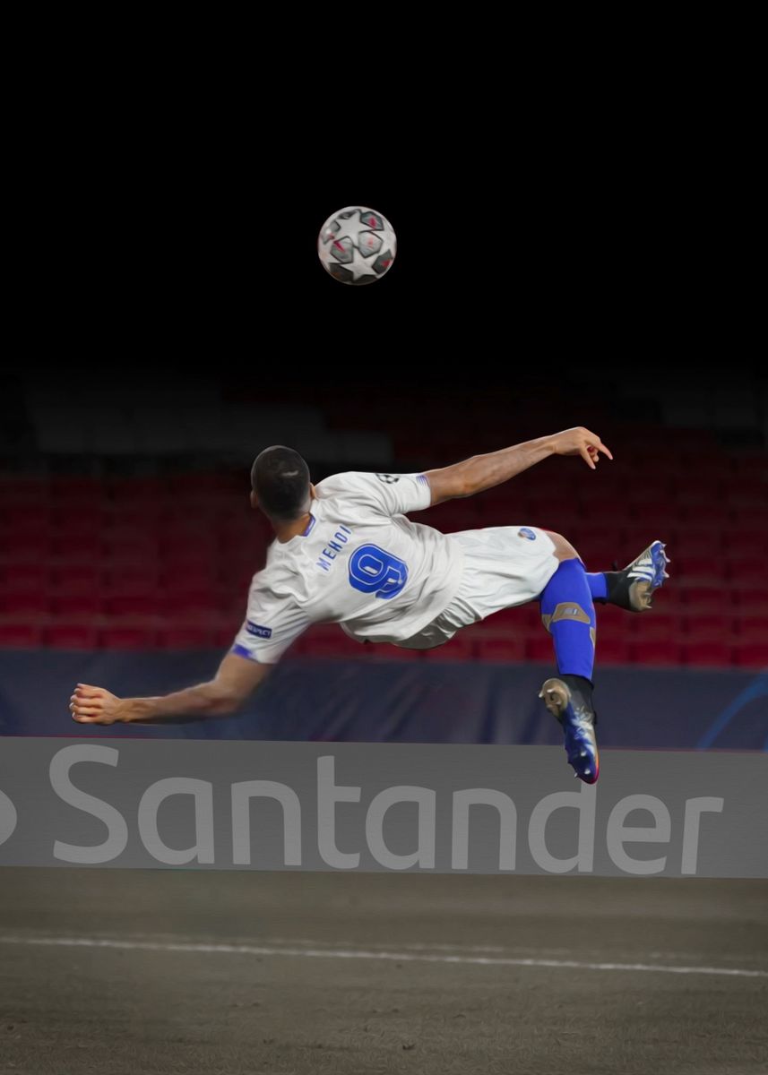 'Mehdi Taremi' Poster, picture, metal print, paint by Miracle Studio ...