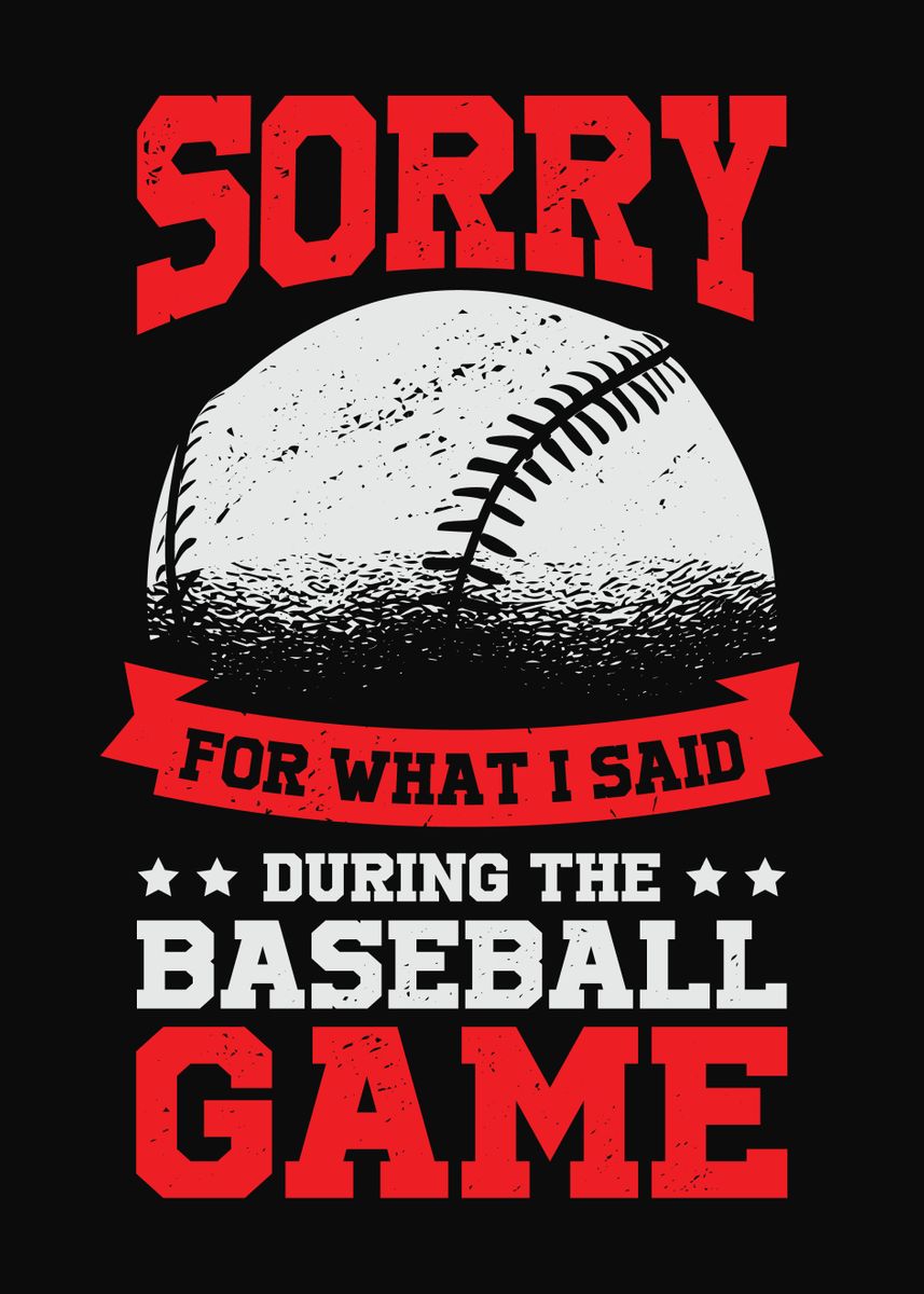 'Baseball Player Coach' Poster by Marcel Doll | Displate