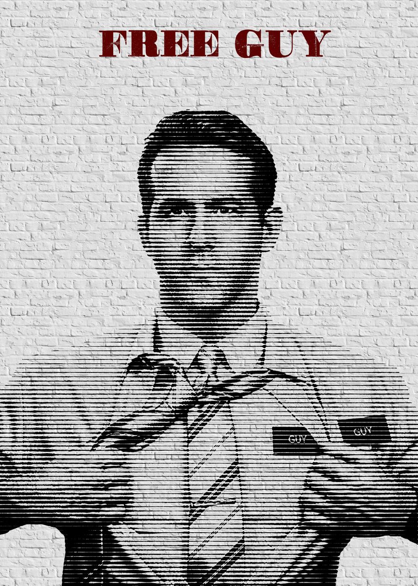 'Free Guy' Poster, picture, metal print, paint by Poster Collections ...