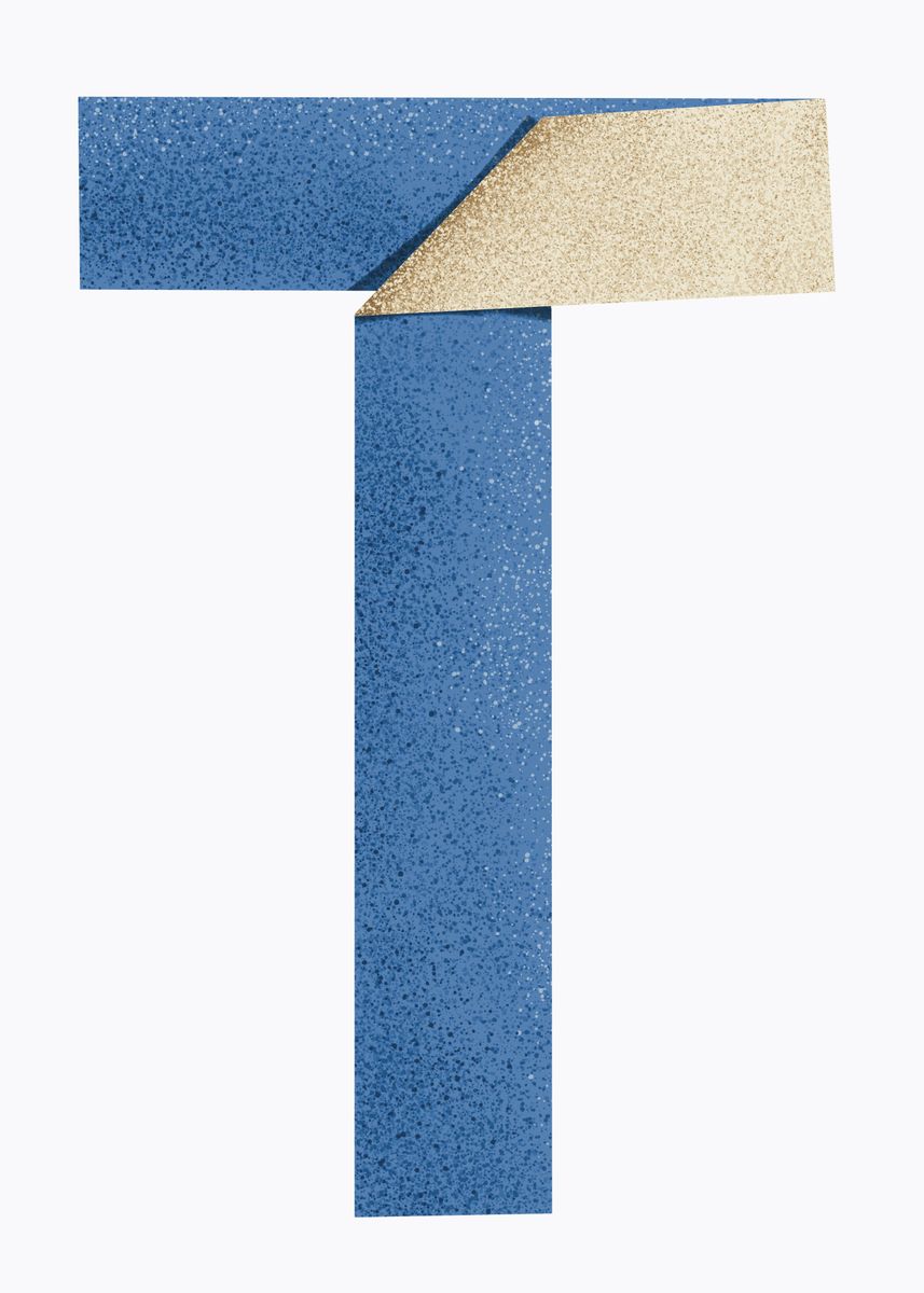 'T Paper Letter' Poster by Peter Green | Displate