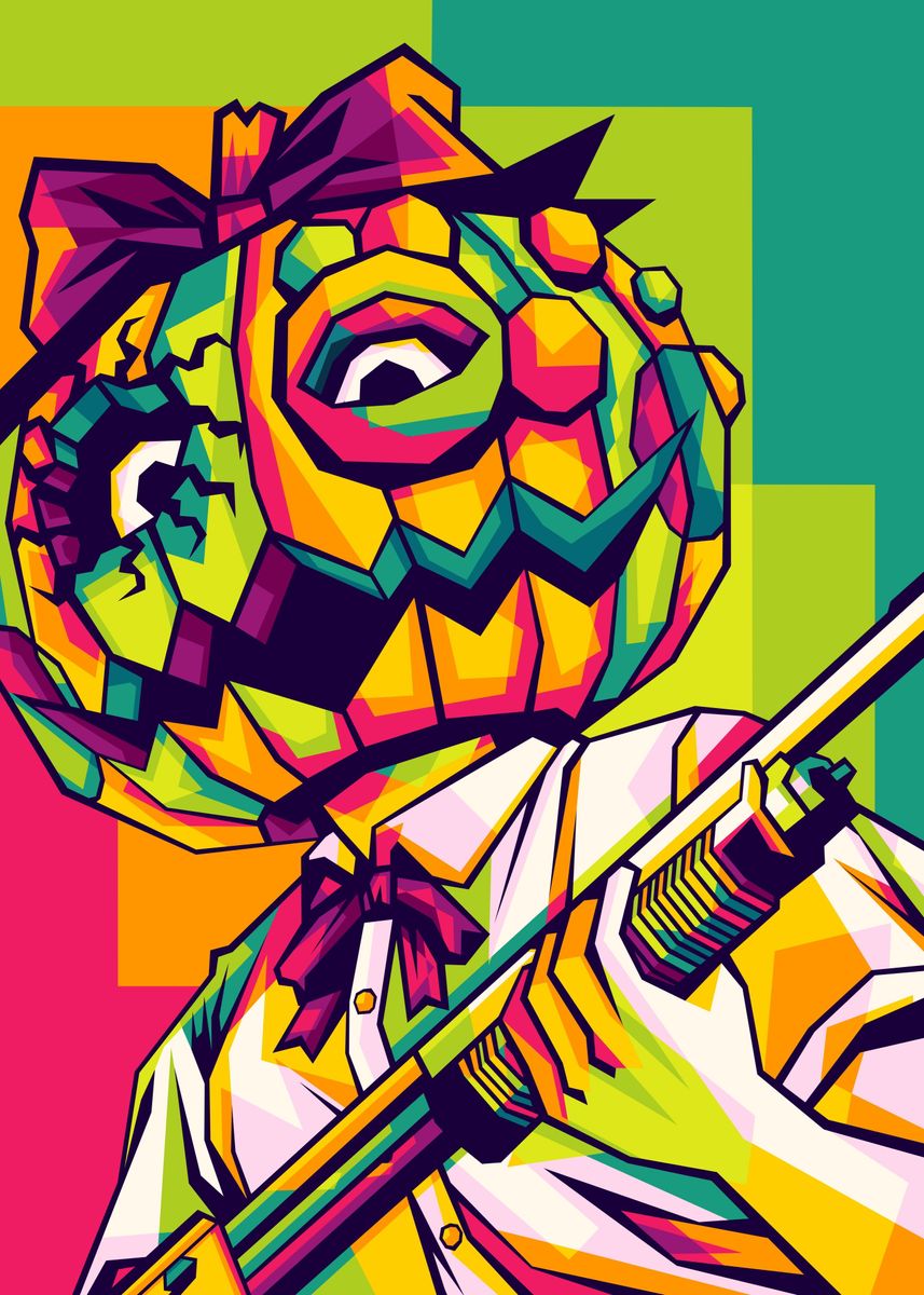 'halloween' Poster, picture, metal print, paint by nz wrks | Displate