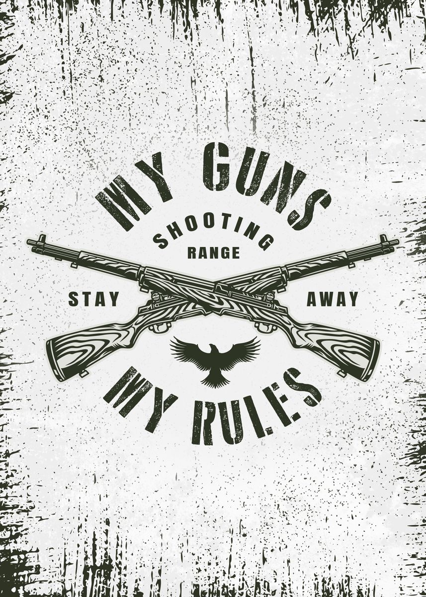 'Stay away' Poster, picture, metal print, paint by Alex Collections ...