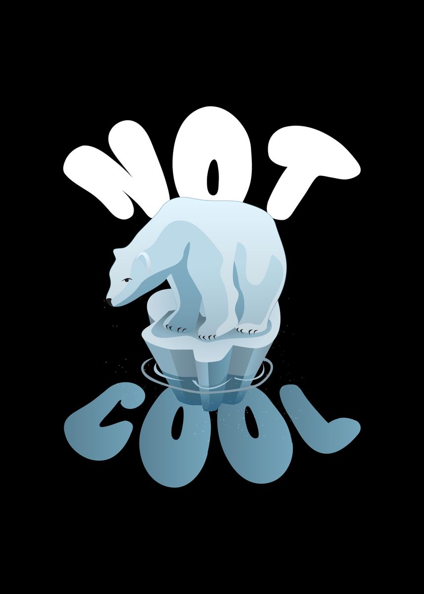 'Not Cool' Poster by Mooon | Displate