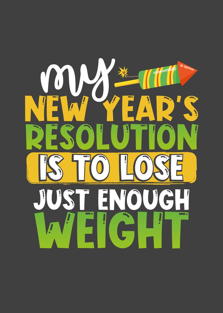 'My new Year 2021' Poster, picture, metal print, paint by BeMi | Displate